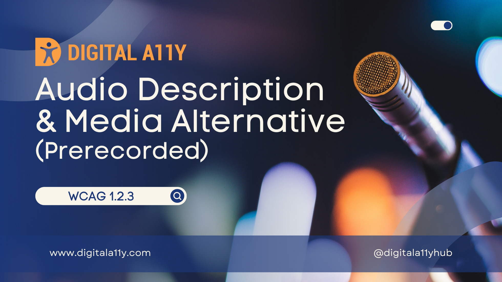 Understanding WCAG SC 1.2.3 Audio Description or Media Alternative ...