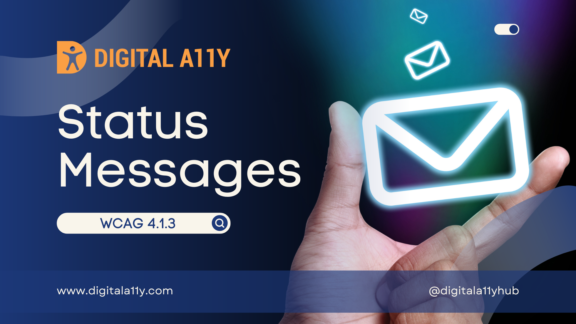 Understanding WCAG SC 4.1.3 Status messages • DigitalA11Y